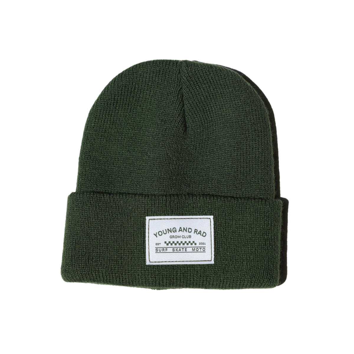 YOUNG + RAD CLASSIC BEANIE // FOREST GREEN – Young and Rad Co.